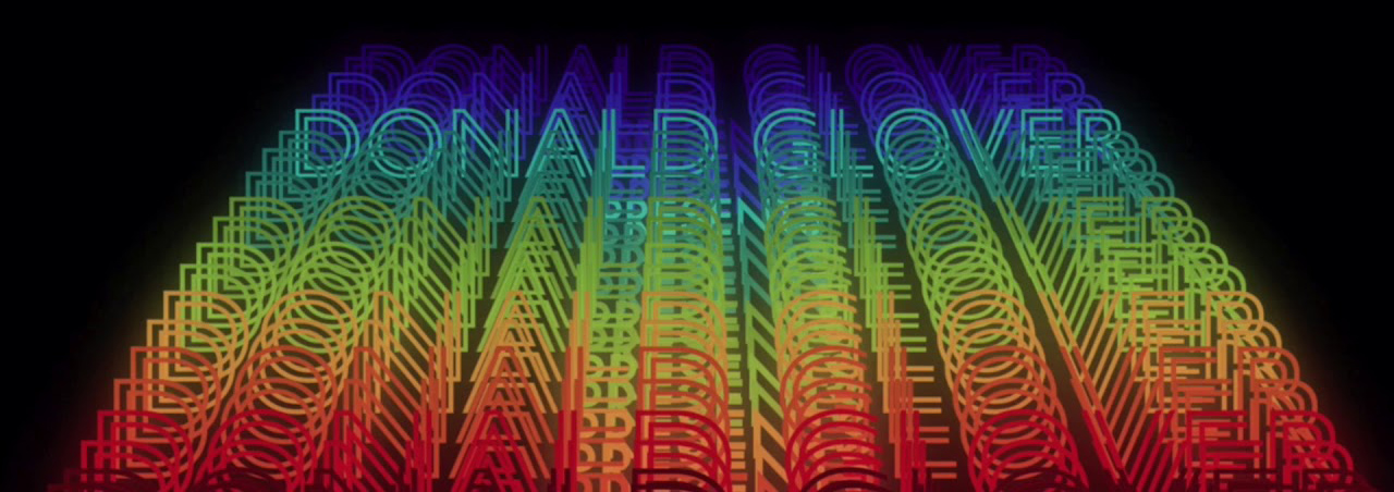 Donald Glover Rainbow Banner Crop | Handwritten Kin